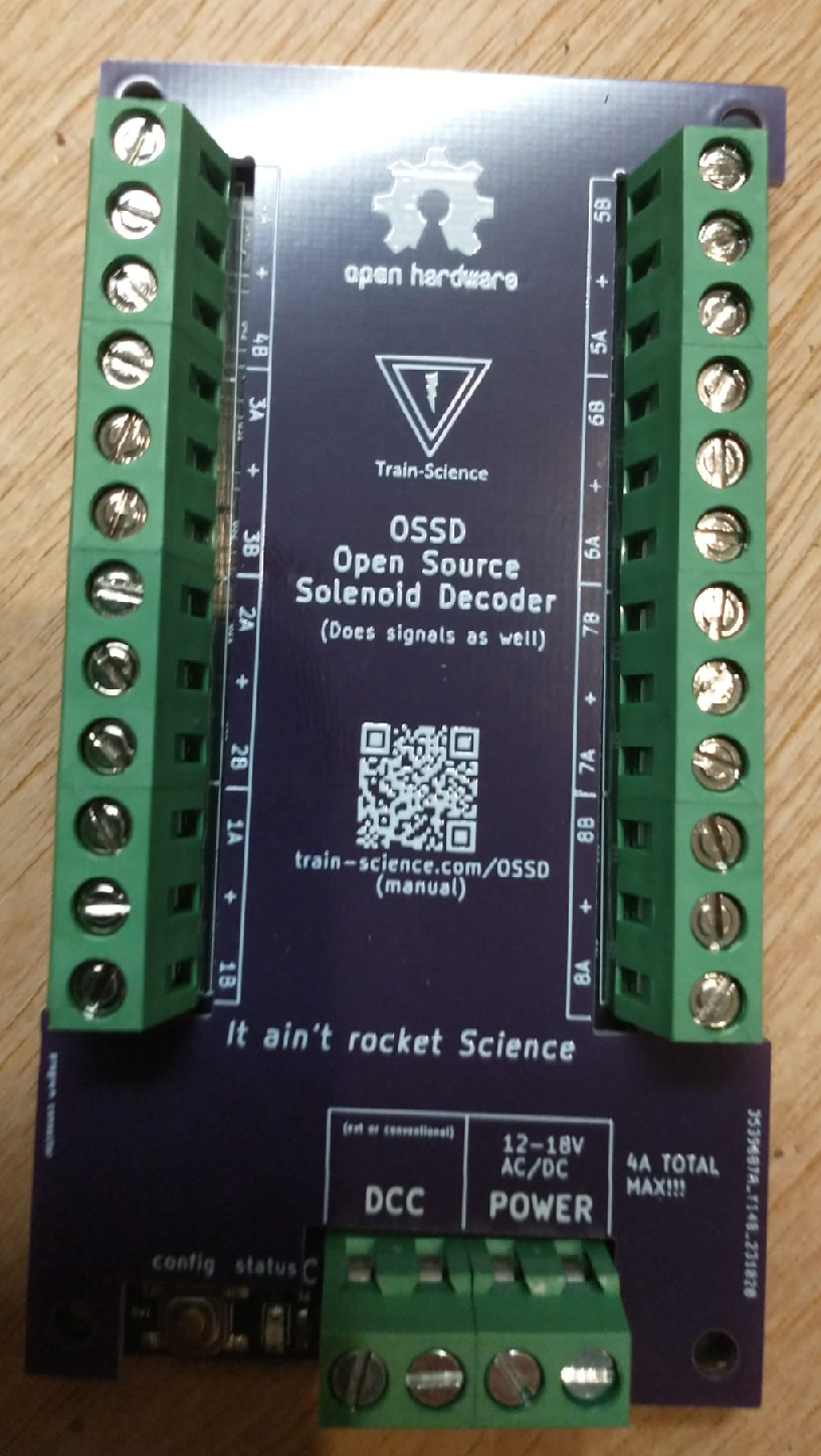 OSSD, Open Source Solenoid Decoder – Train Science